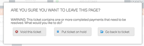 What are the payment exceptions alerts on my sales dashboard?