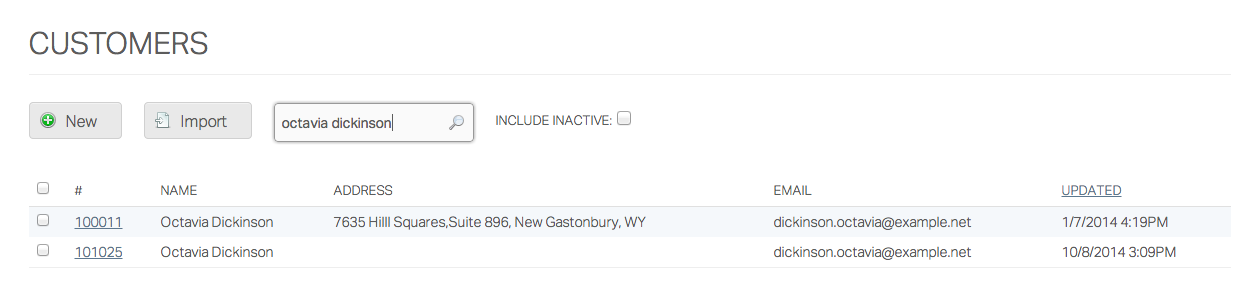 How to merge duplicate customers