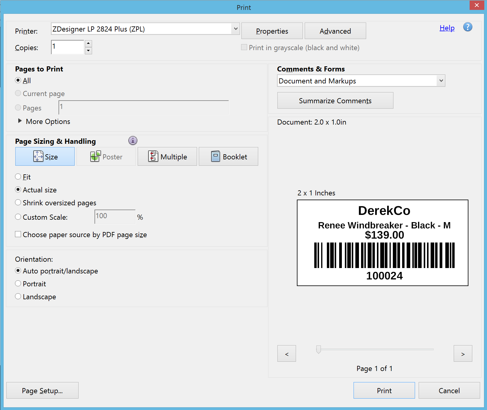 Help! My labels are not printing properly from Firefox