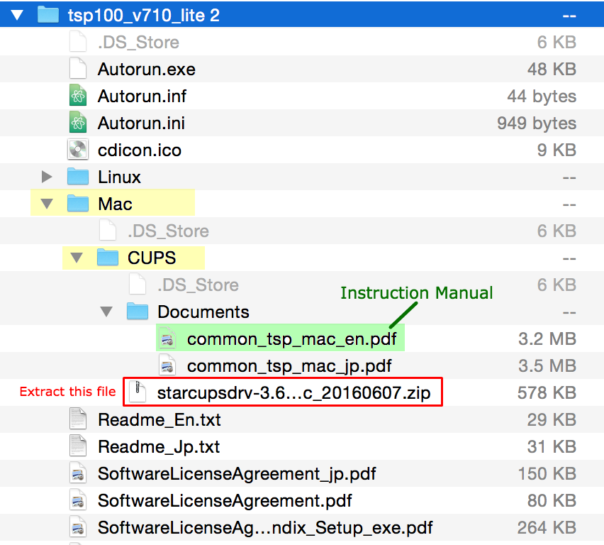 How to install your Star TSP 143 USB Printer on Mac OS X