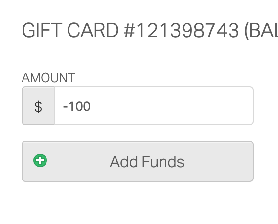 How to return a Gift Card